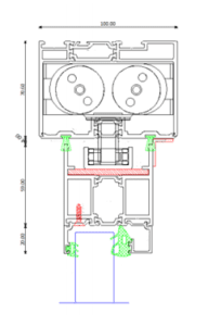 Comar 7P.i commercial entrance doors - : BSF Group