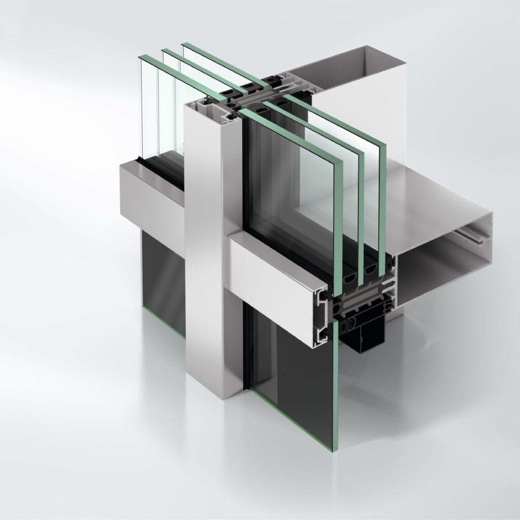 Capped Curtain Walling System - : BSF Group