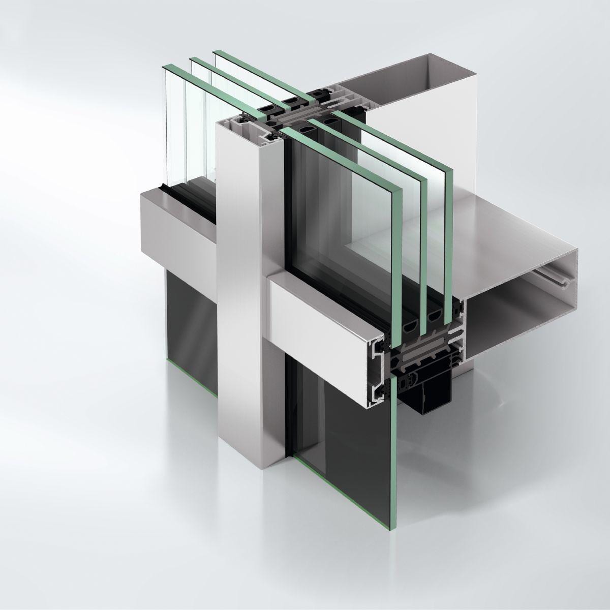 Capped Curtain Walling System - : BSF Group